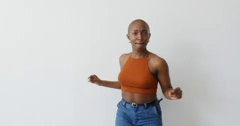 Bald Woman Stock Footage ~ Royalty Free Stock Videos | Pond5