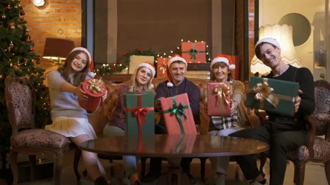 Portrait of a caucasian family, woman, f... | Stock Video | Pond5