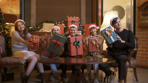 Portrait of a caucasian family, woman, f... | Stock Video | Pond5