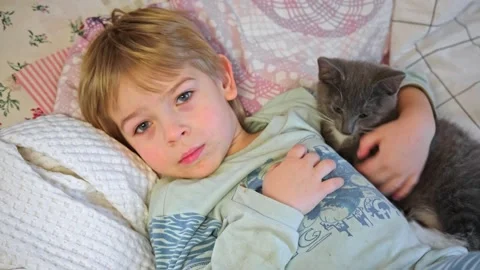 Boy and Girl Cuddle In Bed Stock Videos – Royalty-Free HD & 4K Videos