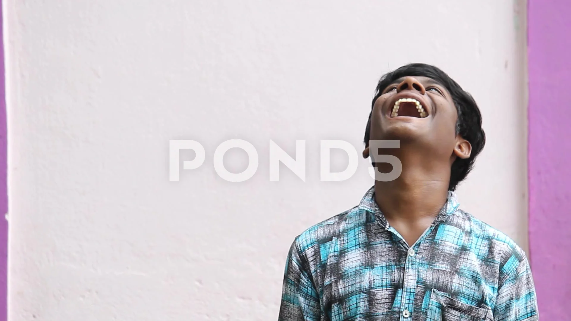 Laughing Indian Boy