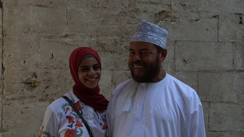 Portrait Muslim turkish people smiling h... | Stock Video | Pond5