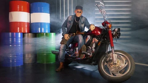 Old Man Motorcycles Stock Videos – Royalty-Free HD & 4K Videos