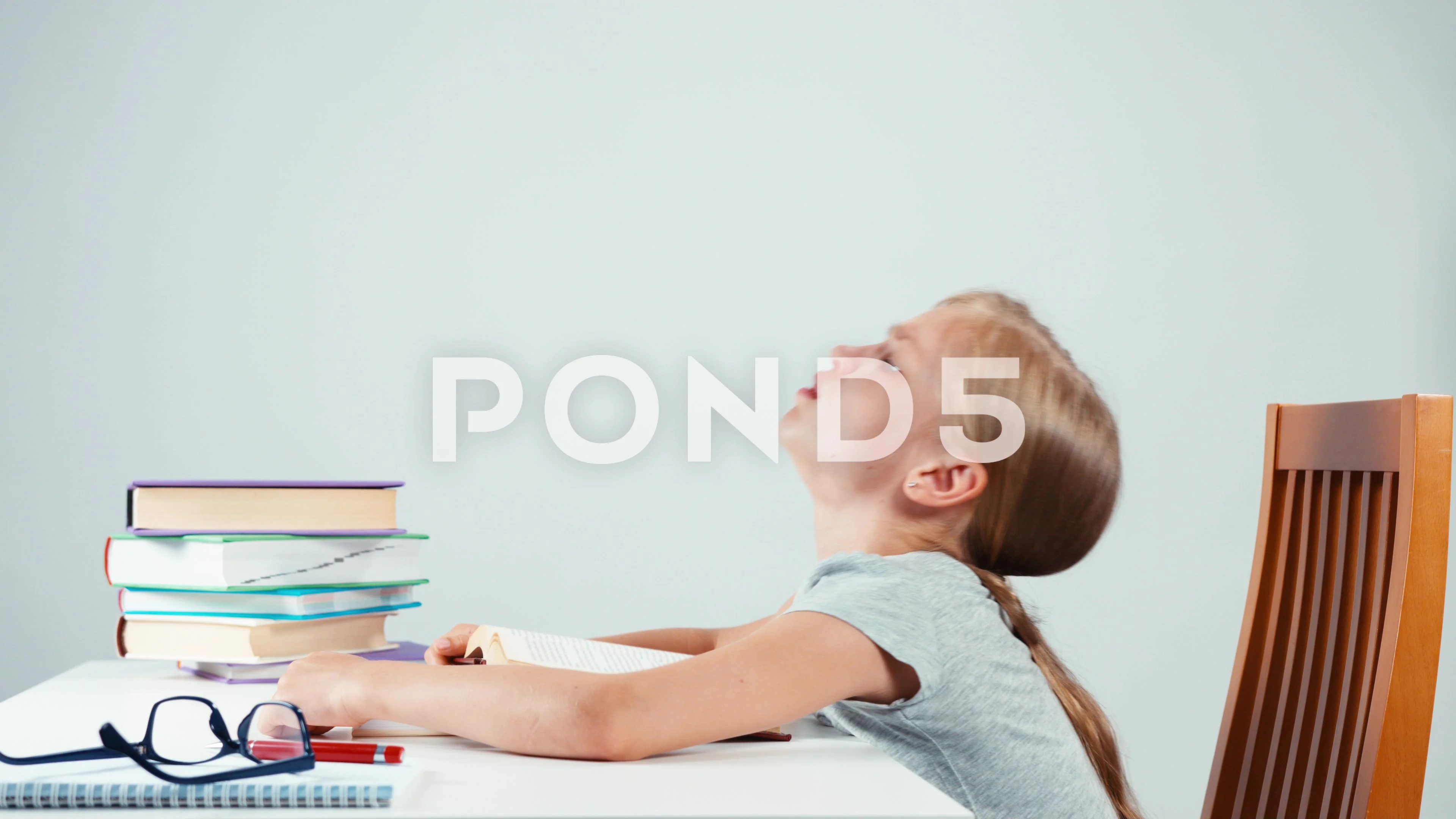 Sad Child Student