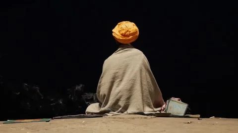 Sadhu Praying Stock Video Footage | Royalty Free Sadhu Praying Videos ...