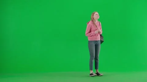 Portrait of thief and victim on chroma k... | Stock Video | Pond5