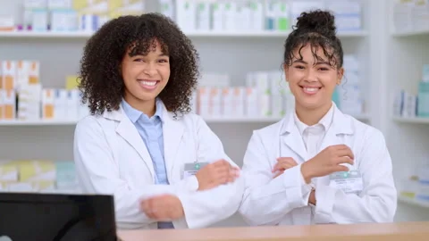 Portrait of two proud and confident phar... | Stock Video | Pond5