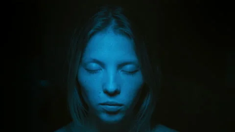 Blue Face Effect Stock Videos – Royalty-Free HD & 4K Videos