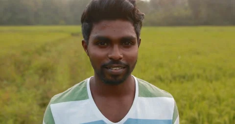 portrait of young handsome sri lankan ma... | Stock Video | Pond5