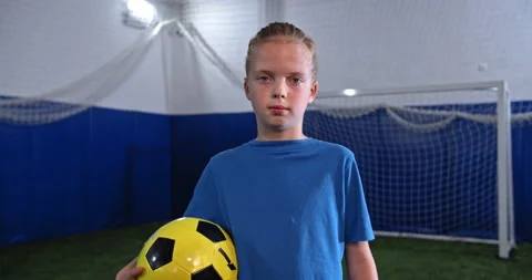 Portrait of Young little boy playing in ... | Stock Video | Pond5