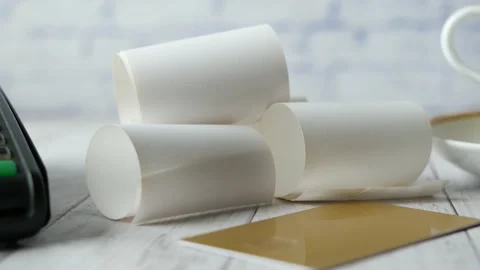 Long Paper Roll Stock Videos – Royalty-Free HD & 4K Videos