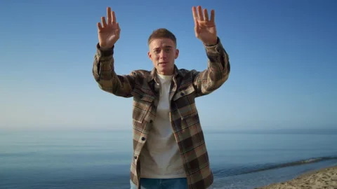 Hello Face Camera Stock Videos – Royalty-Free HD & 4K Videos