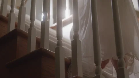 Possessed Child Figure in White Gown Slo... | Stock Video | Pond5