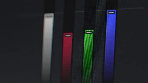 Post-production color correction for vid... | Stock Video | Pond5