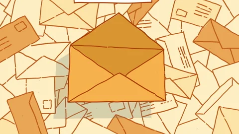 Postage Letter Template Animated Backgro... | Stock Video | Pond5