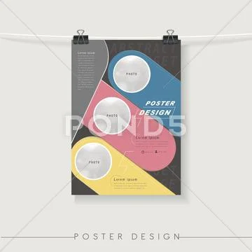 Poster design template ~ Clip Art ~ Download Now #46067615