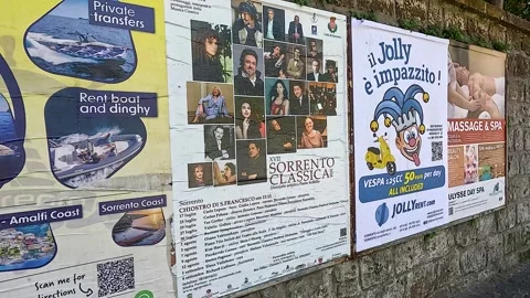 Music Posters Wall Stock Videos – Royalty-Free HD & 4K Videos