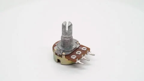 Potentiometer variable switch control rh... | Stock Video | Pond5