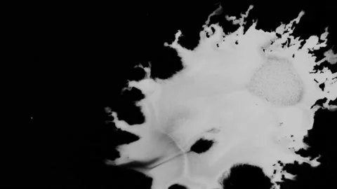 Pouring ink on the surface of the top vi... | Stock Video | Pond5