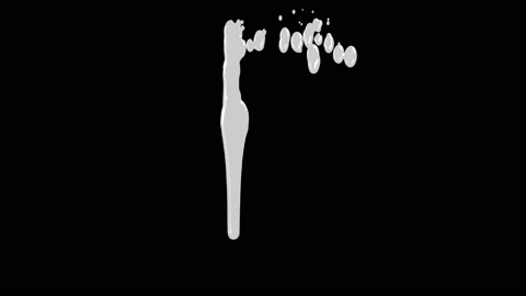 Pouring ink on the surface of the top vi... | Stock Video | Pond5