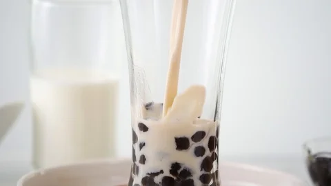 Drinking Milk Tea Stock Videos – Royalty-Free HD & 4K Videos