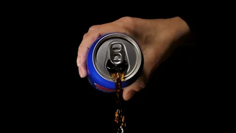 Pouring Pepsi Cola from a can. The camer... | Stock Video | Pond5