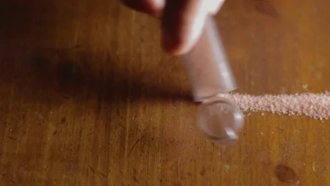 Powder Pouring Stock Footage ~ Royalty Free Stock Videos | Pond5