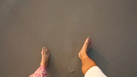 Pov Couples Feet Stock Footage ~ Royalty Free Stock Videos | Pond5