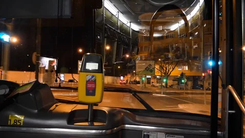 Bus Night Window Stock Videos – Royalty-Free HD & 4K Videos | Pond5
