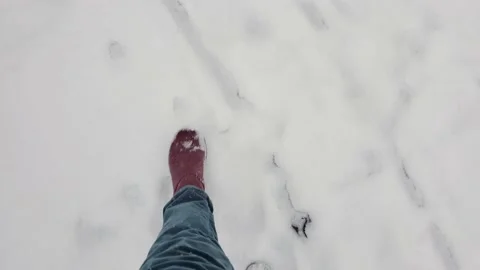 Step Snow Stock Video Footage | Royalty Free Step Snow Videos | Pond5