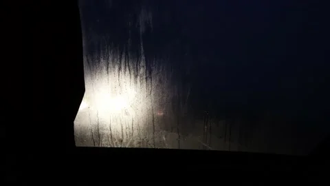 Bus Night Window Stock Footage ~ Royalty Free Stock Videos | Pond5
