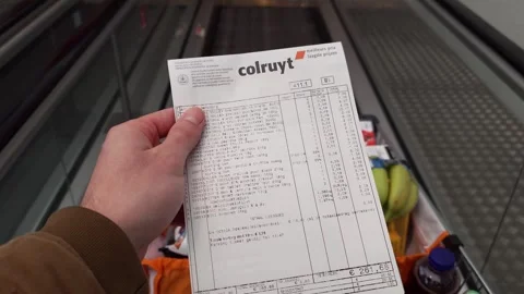 Hand Holding Receipt Stock Video Footage | Royalty Free Hand Holding ...