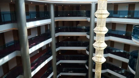 POV, Point of View from inside the glass... | Stock Video | Pond5