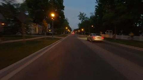 POV of reverse rear view shot roads and ... | Stock Video | Pond5