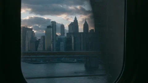 POV Subway Window, View of New York City... | Stock Video | Pond5