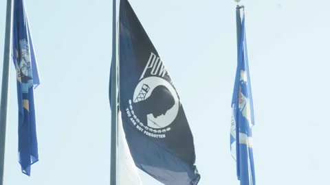 Pow Mia Flag Stock Videos – Royalty-Free HD & 4K Videos | Pond5