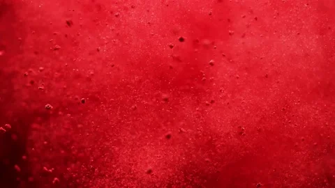 powder particles exploded red | Stock Video | Pond5