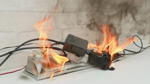 Electrical Burns Stock Video Footage | Royalty Free Electrical Burns ...