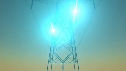 Transmission Lines Stock Video Footage | Royalty Free Transmission ...