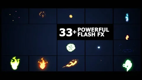 Powerful Flash FX Pack | After Effects ~ After Effects #231095564