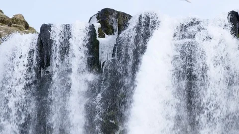 Powerful Whitewater Cascade Waterfall, I... | Stock Video | Pond5