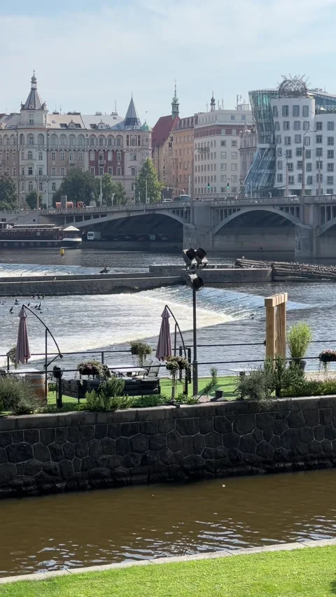 Prague, Czech Republic, European Union. ... | Stock Video | Pond5