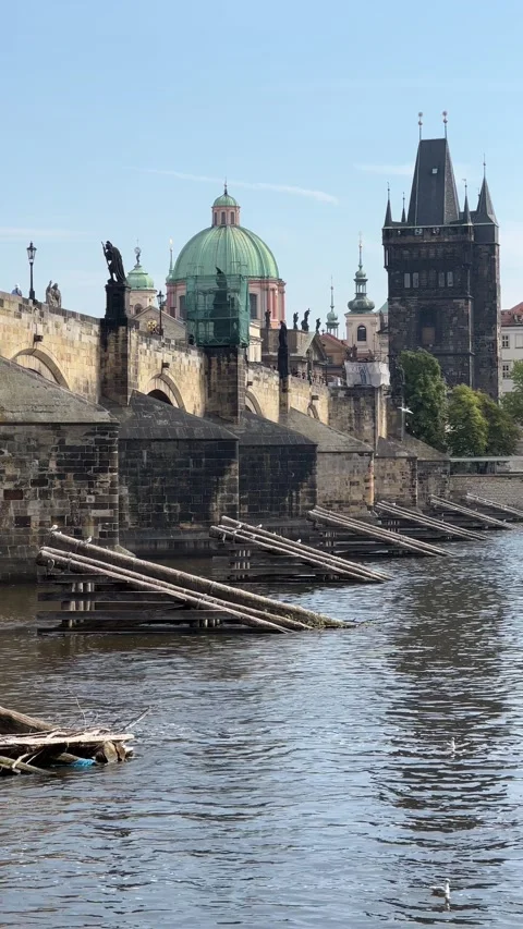 Prague, Czech Republic, European Union. ... | Stock Video | Pond5