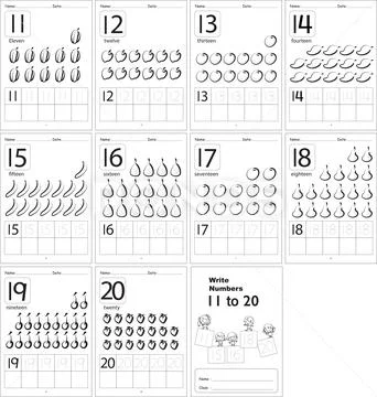 Pre school kids vector cartoon education activity topic leaning book ...