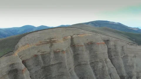 Precipice in the Mountains 4K epic Drone... | Stock Video | Pond5