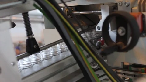 The preform of plastic bottles. Producti... | Stock Video | Pond5