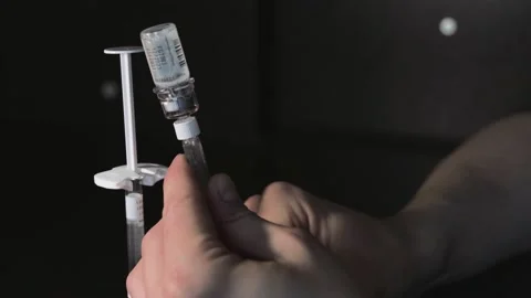 Preparation of a genetic engineering inj... | Stock Video | Pond5