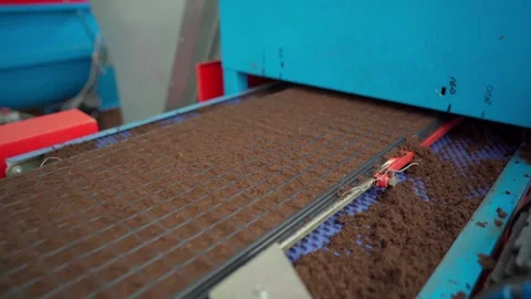 Preparation of soil for seedlings. Conve... | Stock Video | Pond5