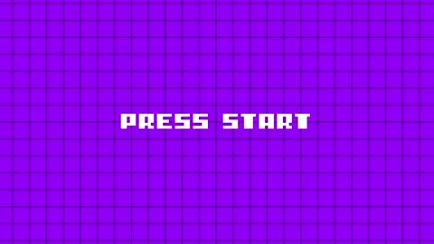 Press Start Retro video game, Pixelated ... | Stock Video | Pond5