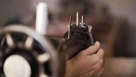 Presser Bar Lifter And Starting Machine | Stock Video | Pond5